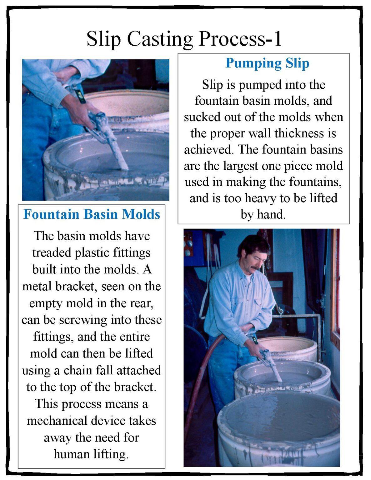 Slip Casting - Robert Compton Pottery